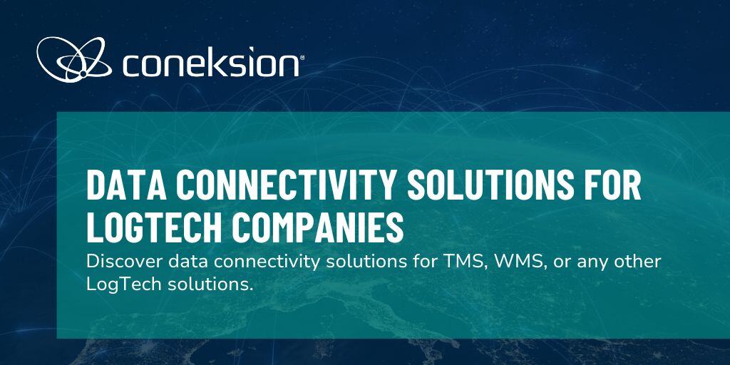 Data connectivity solutions for LogTech companies | coneksion®